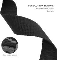 China Width 1.5inch Cotton Lifting Straps Pull Up Resistance Bar Kit for sale