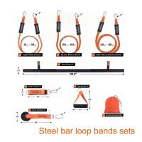 China OEM ODM Portable Multi Functional Pilates Bar 1m Fitness Equipment for sale
