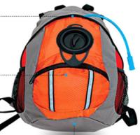 China 600D Polyester Hydration Triathlon Transition Backpack Custom Logo for sale