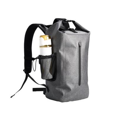 China 25L/30L Triathlon Waterproof Backpack with Net Bag and Transparent Phone Bag for Outdoor Travel Camping Hiking Backpack for sale
