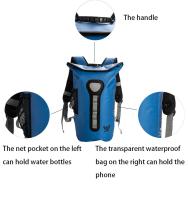China Triathlon Waterproof Transition Backpackry with Dry and Wet Separation Compartment for sale