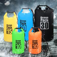 China Customized 2L 10L  20L 30L 40L Foldable Dry Bag Backpack Waterproof for sale
