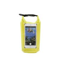 China Thickness 0.23mm 2L 210T PVC Triathlon Dry Bag With Phone Holder for sale