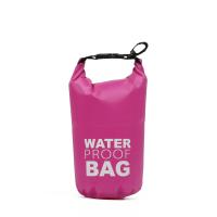 China Thickness 0.23mm 2L 210T PVC Triathlon Dry Bag With Phone Holder for sale
