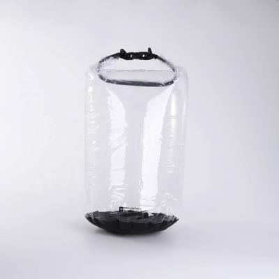 China Heavy Duty 5L Waterproof Transparent Dry Bag For Beach Kayaking for sale