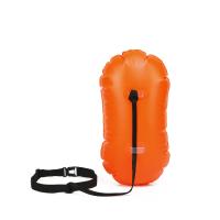 China MOQ 100 pcs Outdoors 20L PVC Inflatable Swim Safety Float Buoy Waterproof Dry Floating Storage Bag for sale