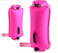 China 109T nylon PVC 0.35mm Waterproof swim float dry bag Customized Logo for sale