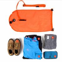 China 109T nylon PVC 0.35mm Waterproof swim float dry bag Customized Logo for sale