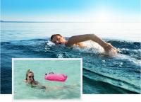 China 109T nylon PVC 0.35mm Waterproof swim float dry bag Customized Logo for sale