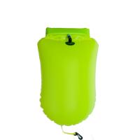 China OEM Light Weight Triathlon Swimming Buoy 25*60cm for Open Water for sale