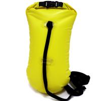 China OEM Light Weight Triathlon Swimming Buoy 25*60cm for Open Water for sale