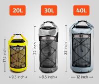 China 30L 40L Triathlon Transition Backpack With 2 Pockets Reflective Stripe for sale