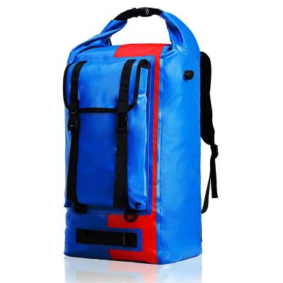 China 500D PVC Lightweight Camping Waterproof Backpack For Kids Men Woman for sale