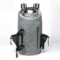 China Foldable PVC Ironman Transition Backpack Waterproof Dia 25*66cm 25L for sale