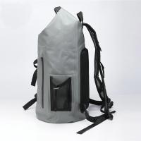 China Foldable PVC Ironman Transition Backpack Waterproof Dia 25*66cm 25L for sale