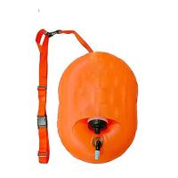 China Custom color Inflatable PVC Swimming Tow Float Survival Outdoor Ocean Pack swim buoy Waterproof Dry Bag for sale