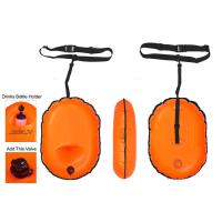 China Custom color Inflatable PVC Swimming Tow Float Survival Outdoor Ocean Pack swim buoy Waterproof Dry Bag for sale