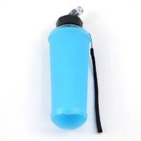 China 800ML 1.5L Triathlon Bike Water Bottle Collapsible Soft with lid for sale