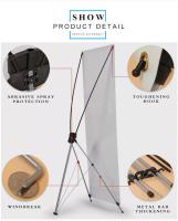 China Vinyl Mesh Fabric PVC Custom Advertising Banners Roll Up Stand for sale