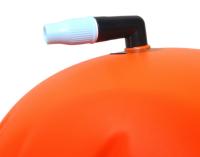 China High Visible Inflatable Open Water Swimming Buoy 49*28cm With Belt for sale