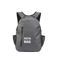 China 420DTPULightweight Foldable Waterproof Backpack Traveling Hiking Foldable Backpack dry bag for sale