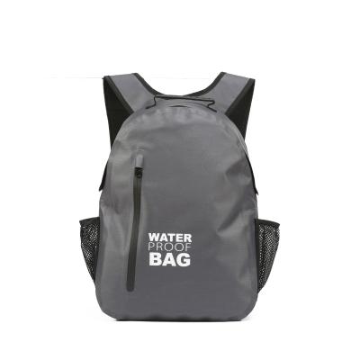 China 420DTPULightweight Foldable Waterproof Backpack Traveling Hiking Foldable Backpack dry bag for sale