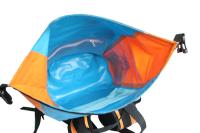 China Custom Logo PVC Tarpaulin Dry Bag Waterproof Backpack For Camping And Hiking for sale