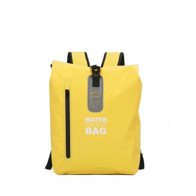 China Custom Logo 20L Sac a dos etanche Waterproof Dry Bag Backpack Bicycle bag saddle bag for Fishing Hiking Floating for sale