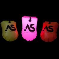 China Inflatable Swimming Buoy - safety swimming buoy waterproof phone case, 2 LED lights (night visibility) and whistle - por for sale