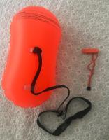 China Custom Triathlon Swimming Buoy Inflatable Tow Floating With PE Bag for sale
