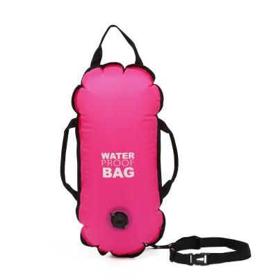 China 190T nylon PVC 0.35mm Swimming Buoy Bag Multi Function Waterproof for sale