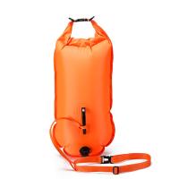 China Nylon Swim Buoy Buoy Bag Factory Inflatable Floating for Open Water Swim Swimming, Outdoor Sport PE Bag 40*40*35cm 36*72 for sale