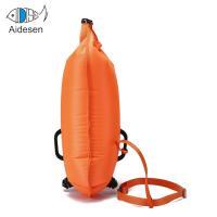China Nylon Swim Buoy Buoy Bag Factory Inflatable Floating for Open Water Swim Swimming, Outdoor Sport PE Bag 40*40*35cm 36*72 for sale