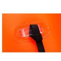China Nylon TPU Triathlon Race Gear Green Inflatable Swim Buoy With Patent for sale
