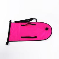 China Multi Function PVC 28L Triathlon Swim Float Orange Pink Green Color for sale