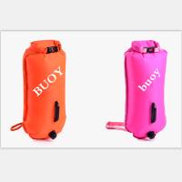 China Swim Buoy - Swim Safety Float and Drybag for Open Water Swimmers, Triathletes, Kayakers and Snorkelers, Highly Visible B for sale