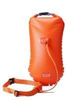 China High Visible PVC Triathlon Swimming Buoy Open Water Inflatable Bag for sale