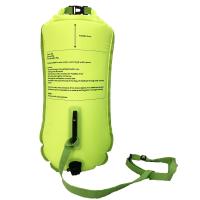 China 20L 28L 35L Open Water Swimming Float High Visibility Bright Yellow for sale