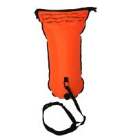 China Custom Triathlon Race Gear yellow orange pink 28L Swim Buoy Dry Bag for sale