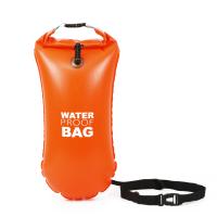 China Light Weight PVC Inflatable Floating Storage Safety Swim buoy Open Water Marker  Swimming Buoy for sale