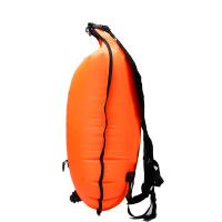 China Open Water Waterproof Swim Buoy Dry Bag Backpack For Triathlon for sale