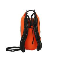 China High Quality Fashionable Safety Tow Big Capacity PVC Floating Swim Beach Buoy Swimming Buoys Backpack for Open Water for sale