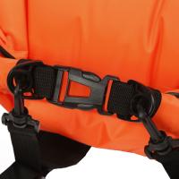 China High Quality Fashionable Safety Tow Big Capacity PVC Floating Swim Beach Buoy Swimming Buoys Backpack for Open Water for sale