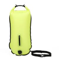 China Ultralight PVC Open Water Swimming Dry Bag High Visibility Tow Float for sale