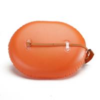 China Outdoor Portable 20L Triathlon Swimming Buoy Custom Orange color for sale