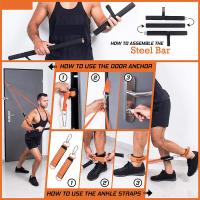 China Yoga Pilates Bar Kit Triathlon Race Gear For Whole Body Workout for sale