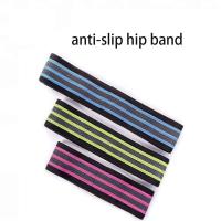 China 66cm Fabric Resistance Bands Loop Set for Weight Lifting Exercise for sale