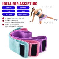China Yoga Hip Band Workout Recovery Equipment 66cm 76cm 86cm 90cm 100cm for sale