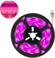 China LED Grow Light Strips,Waterproof Full Spectrum Plant Grow Light, USB 16ft 300LEDs for sale