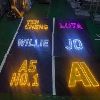 China 5v 12v led light with flag for advertising and bar flag led light for sale